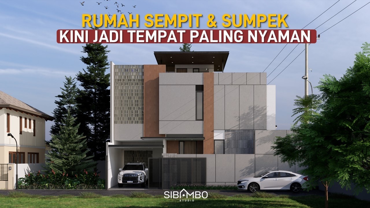 Desain Rumah 3 Lantai 3 Kamar Tidur di Lahan 168 m2 | Cerita Rumah ...