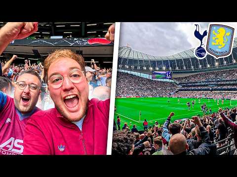 ABSOLUTE SCENES as Villa Win Away at Spurs AGAIN!