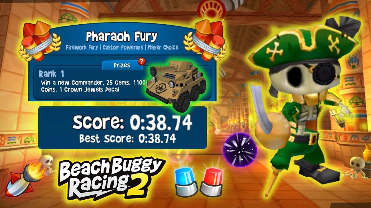 Pharaoh Fury 🧨💥 | Commander 🪖 | Beach Buggy Racing 2 🏖️ | BBR2 🏁 ...