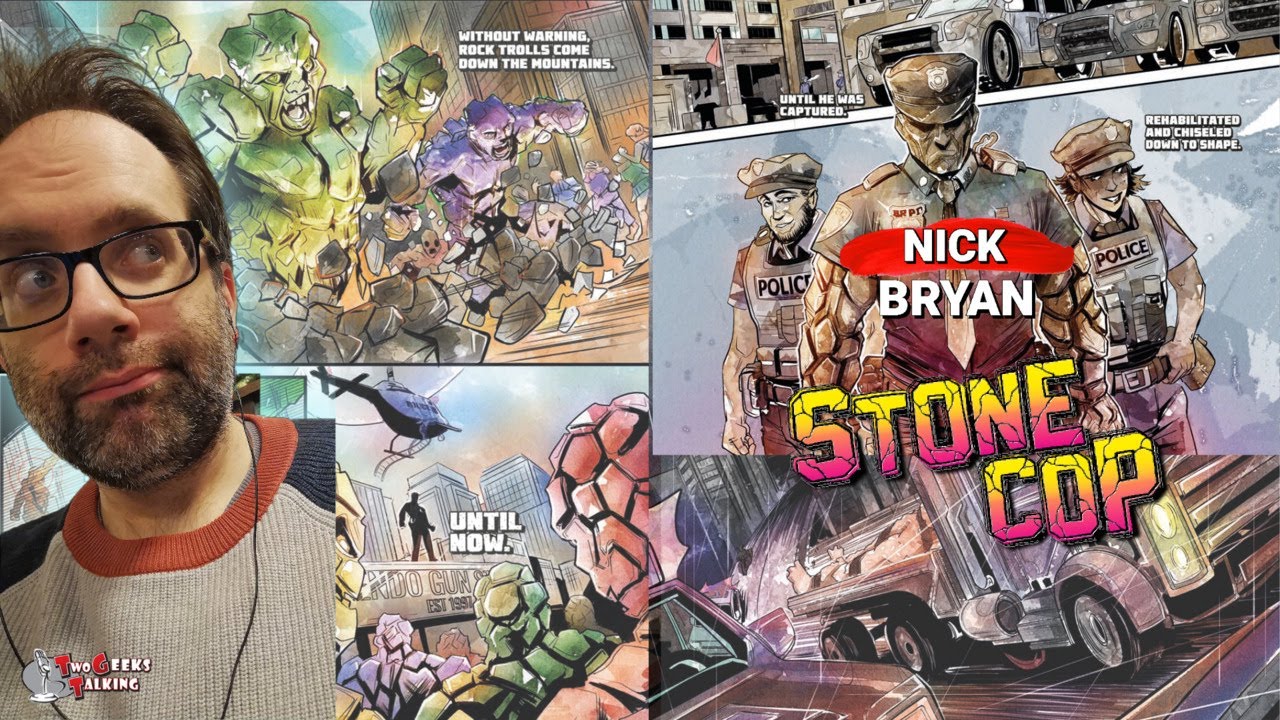 Always ready to bring stone fists of justice; STONE COP. An Interview ...