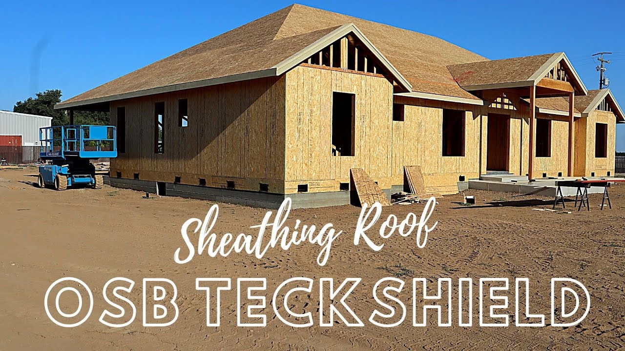 Sheathing Roof with OSB TechShield - YouTube