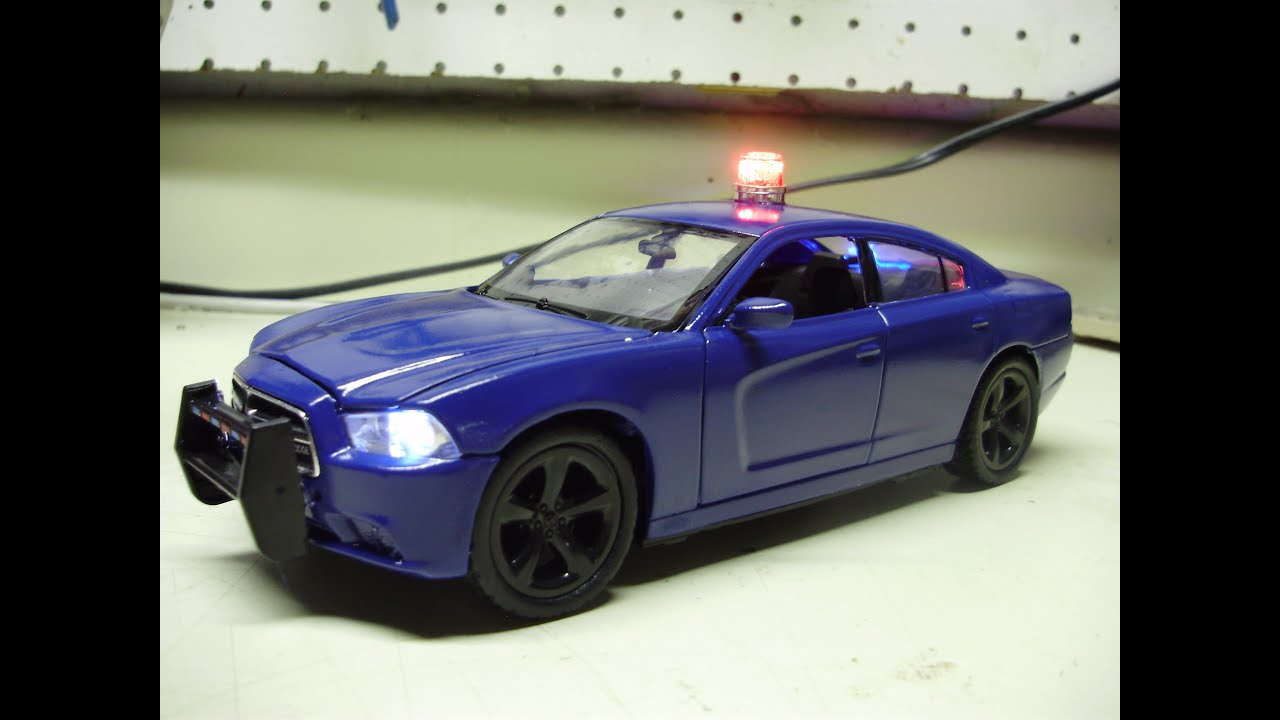 Bryon's custom 2011 Michigan State Police Dodge Charger with working ...