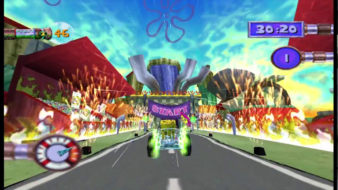 Spongebob Creature From The Krusty Krab - Diesel Dreaming Race 1 ...