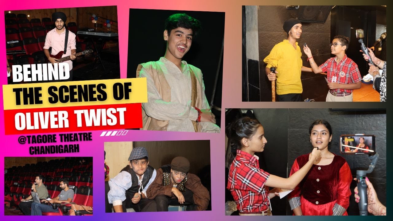 🎭 Behind-the-Scenes of Spectacular "Oliver Twist" Play at Tagore ...