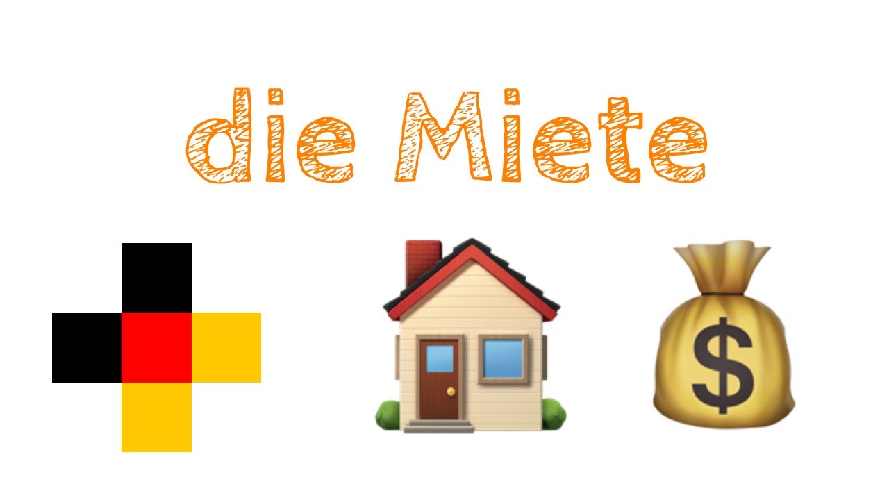 Lerne Deutsch: die Miete + 10 Sätze + Übersetzung in den Untertiteln ...