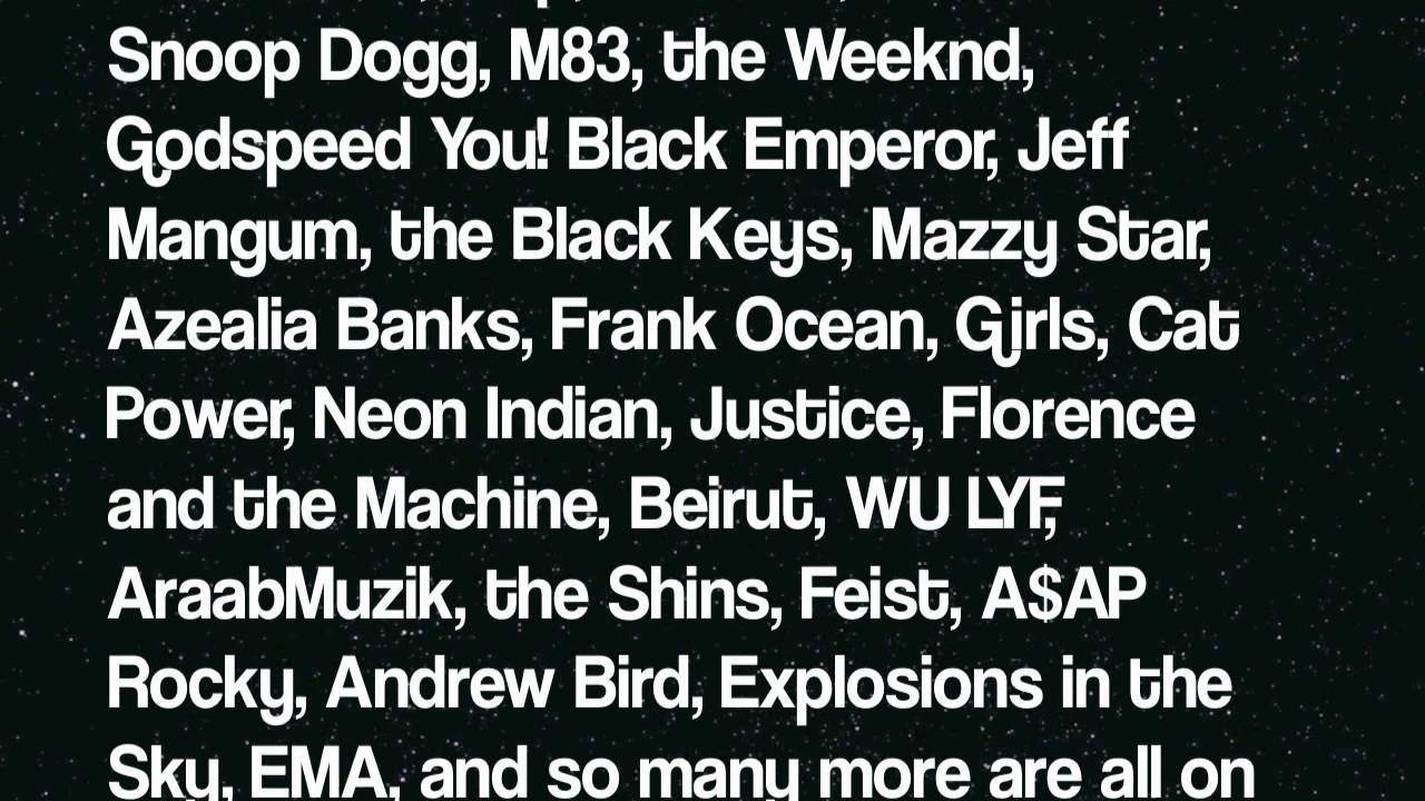 Coachella 2012 Music Festival Full Official Lineup!! All Bands! - YouTube