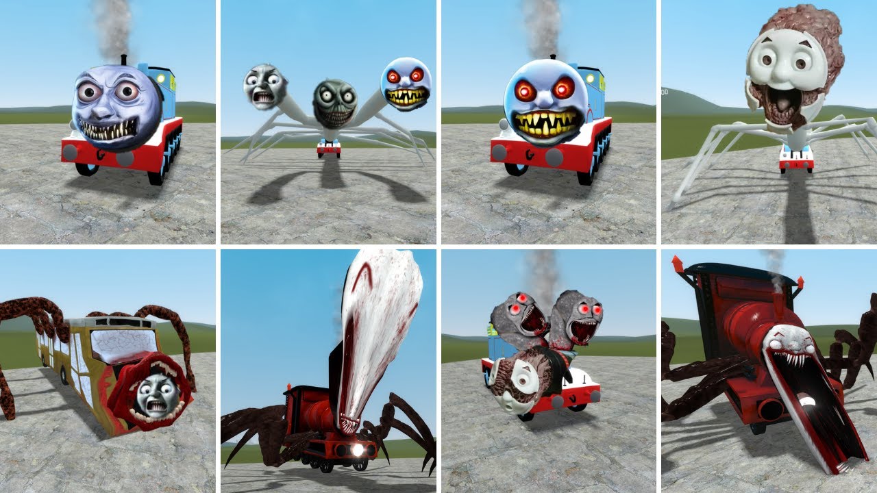 ALL NEW MONSTER CURSED THOMAS, CURSED CHOO CHOO CHARLES, CURSED BUS ...