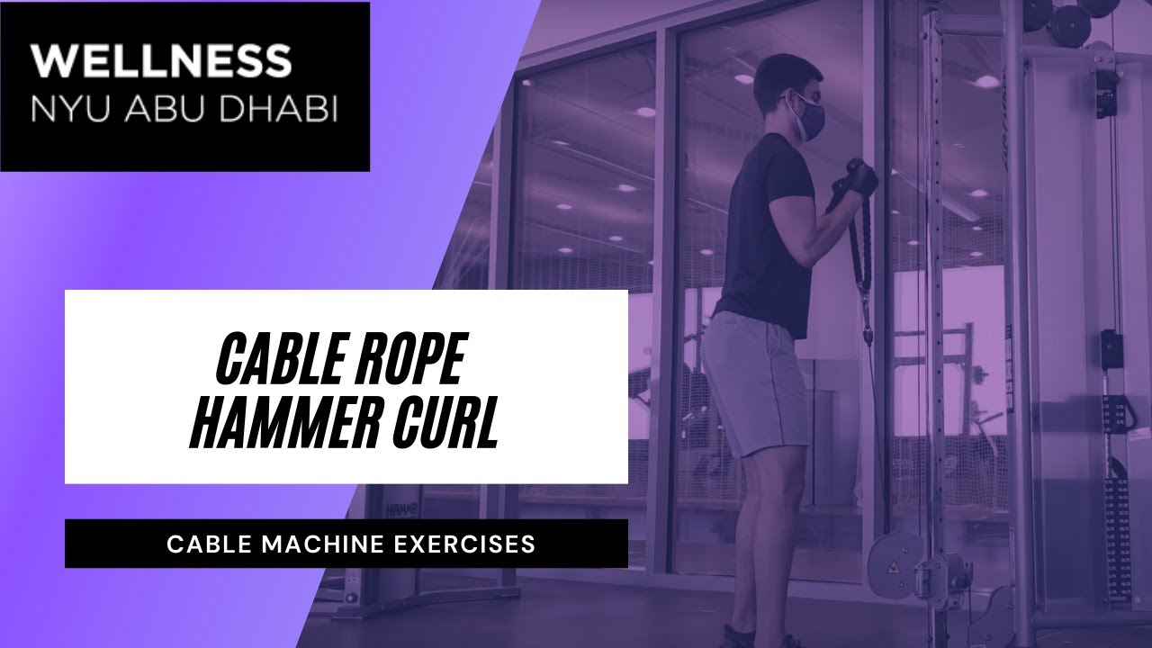 Cable Rope Hammer Curl - YouTube