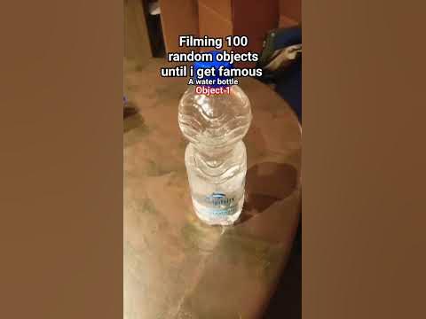 Filming 100 random objects until i get famous credits to @artsybxlla ...