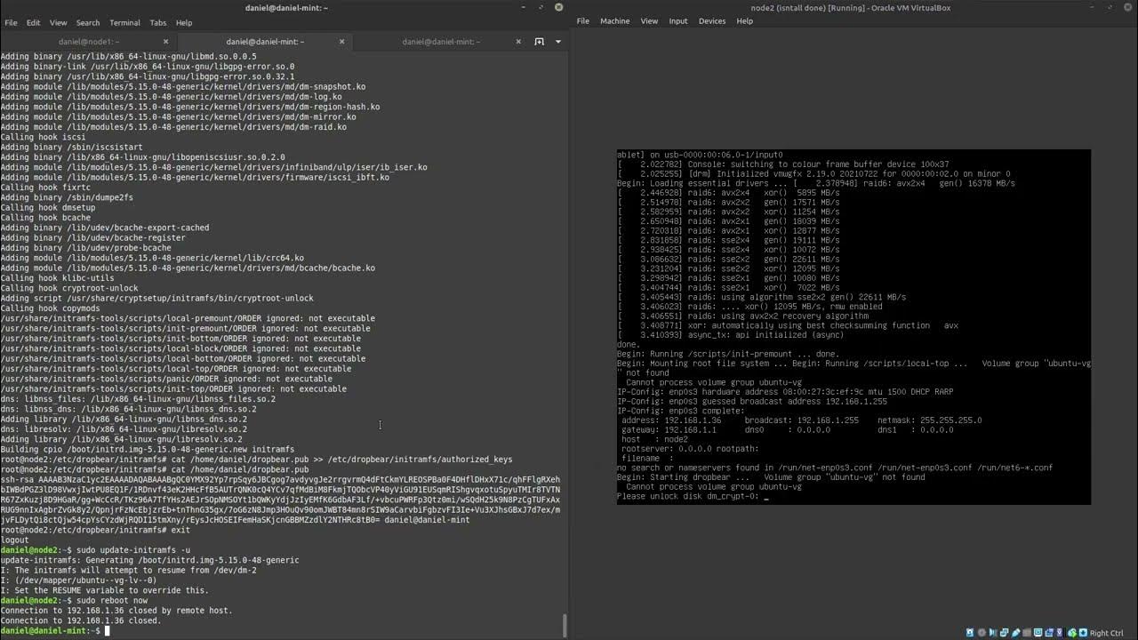Dropbear ssh: How to remotely unlock an encrypted machine - YouTube