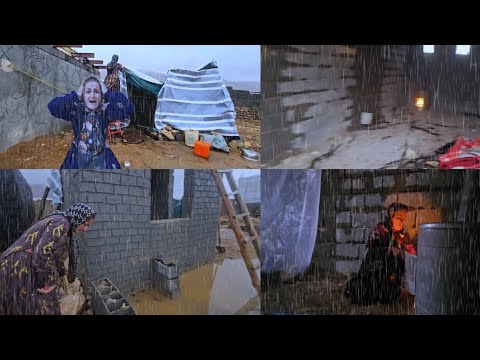 The Sad Story of Halima's Flooded Home - Seeking Shelter in an Abandoned House