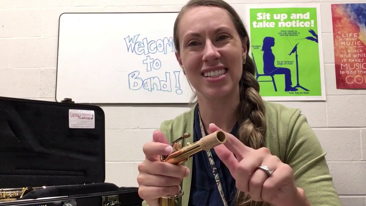 Saxophone set up part 1 - YouTube