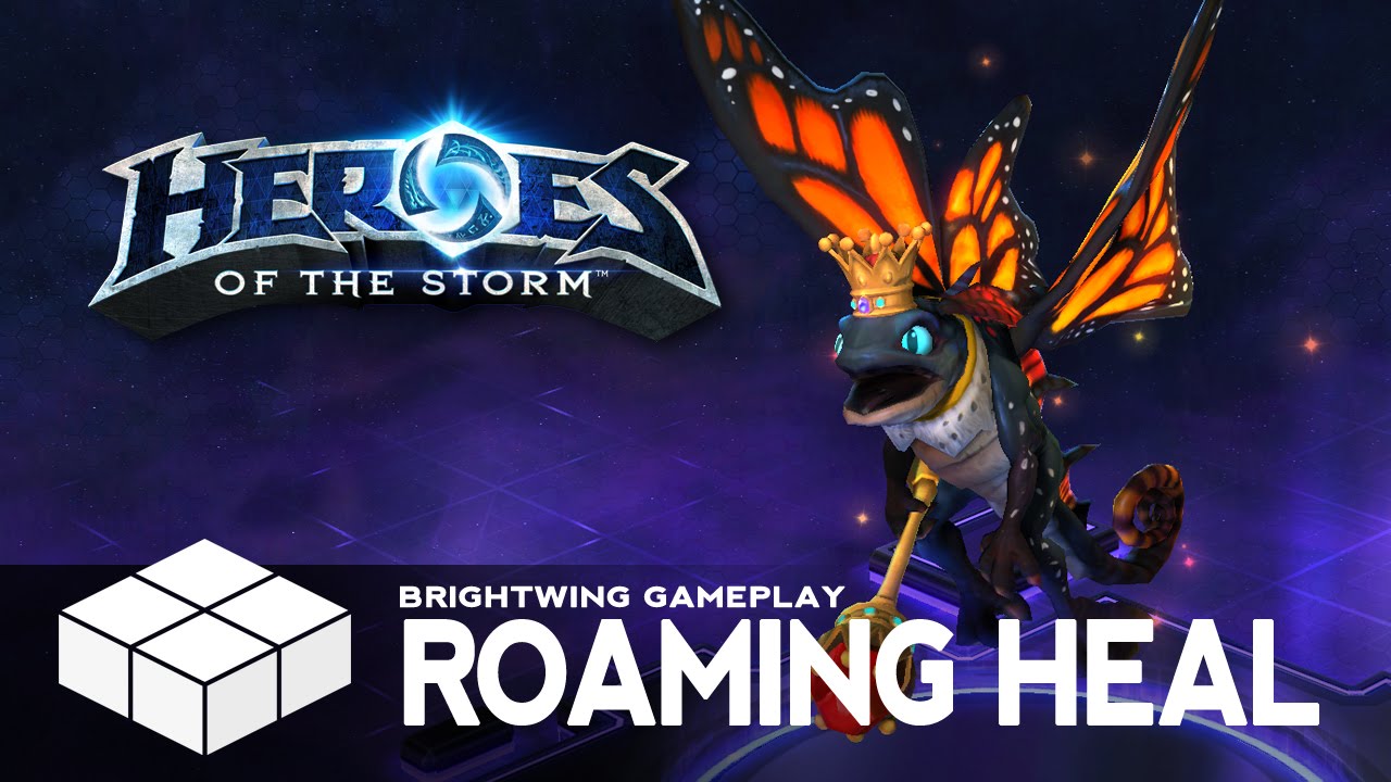 Heroes of the Storm #37 - Brightwing - Roaming Healing Build - YouTube