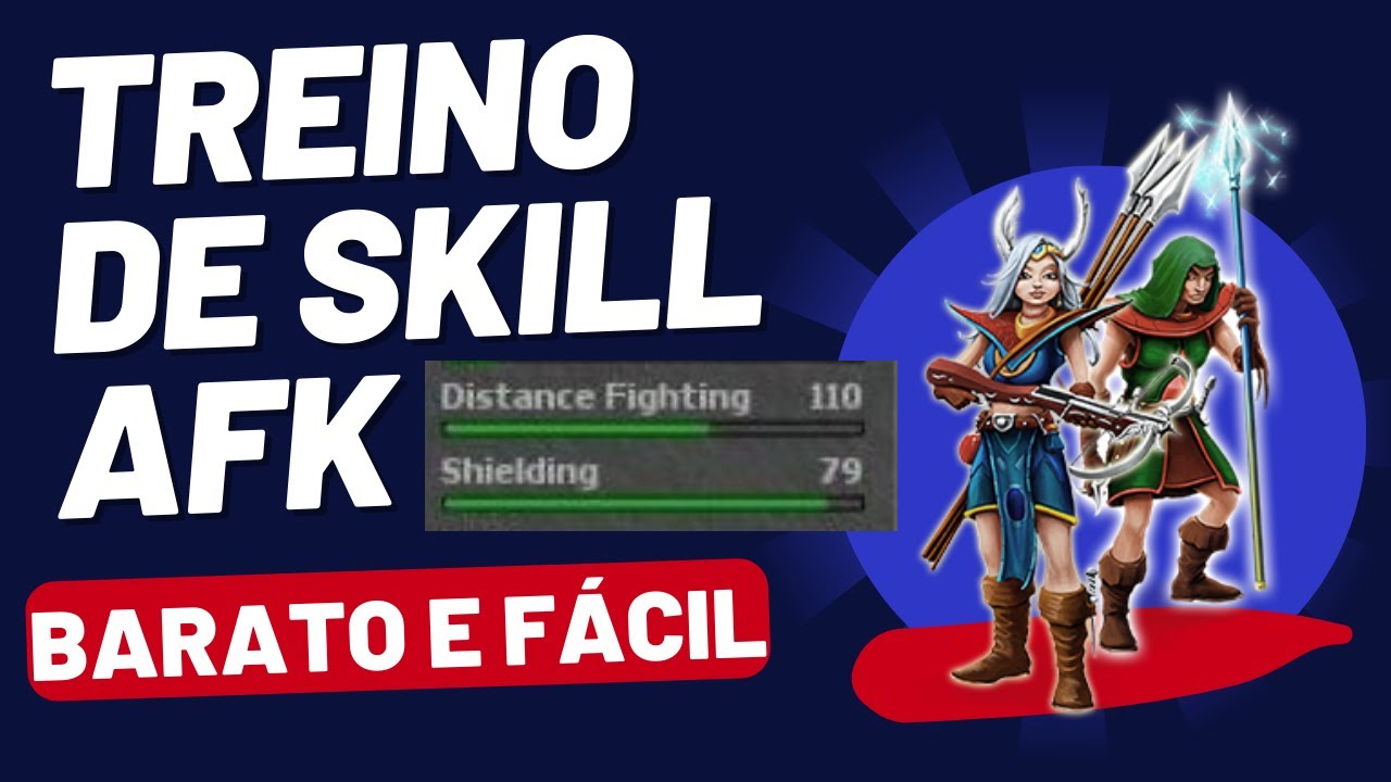 [TIBIA] COMO TREINAR SKILLS 'AFK' - RÁPIDO E SEM GASTAR MUITO - YouTube