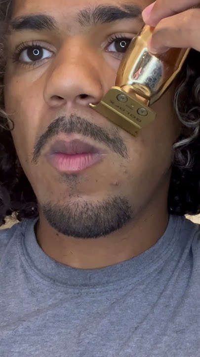 Best Pencil Mustache Tutorial😮‍💨 Barber Mustache Shorts Youtube