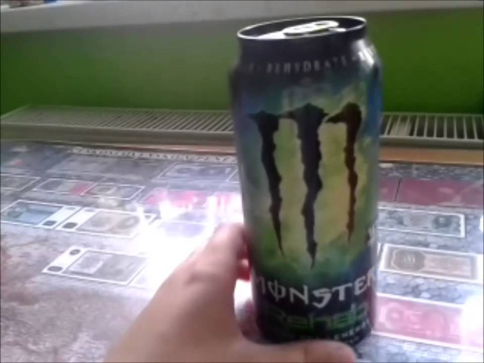recenze-Monster green tea - YouTube