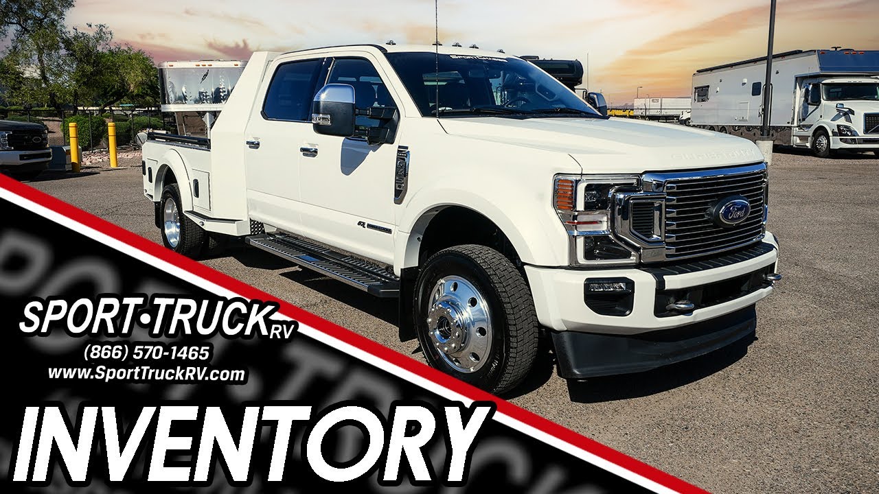 SportChassis LH3 built on the Platinum 4x4 Ford F450 Super Duty Crew ...