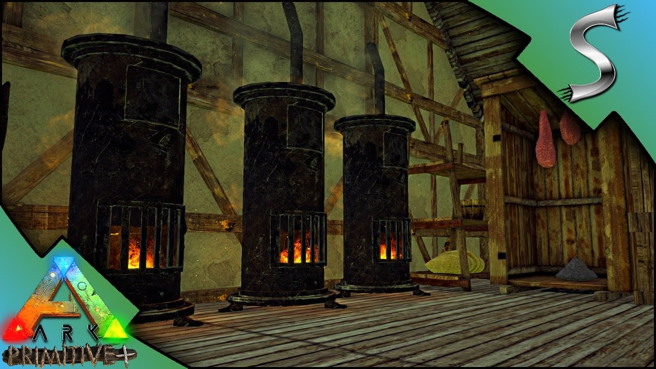 MAKING BREAD! OIL TANK AND WINDMILL! - Ark: Primitive Plus [Gameplay ...