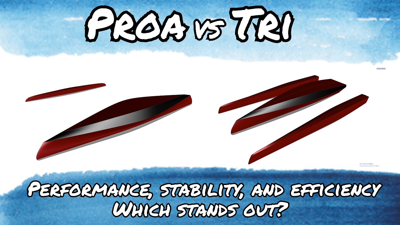 Proa vs Tri - Breaking down the numbers on how a Proa compares to a ...