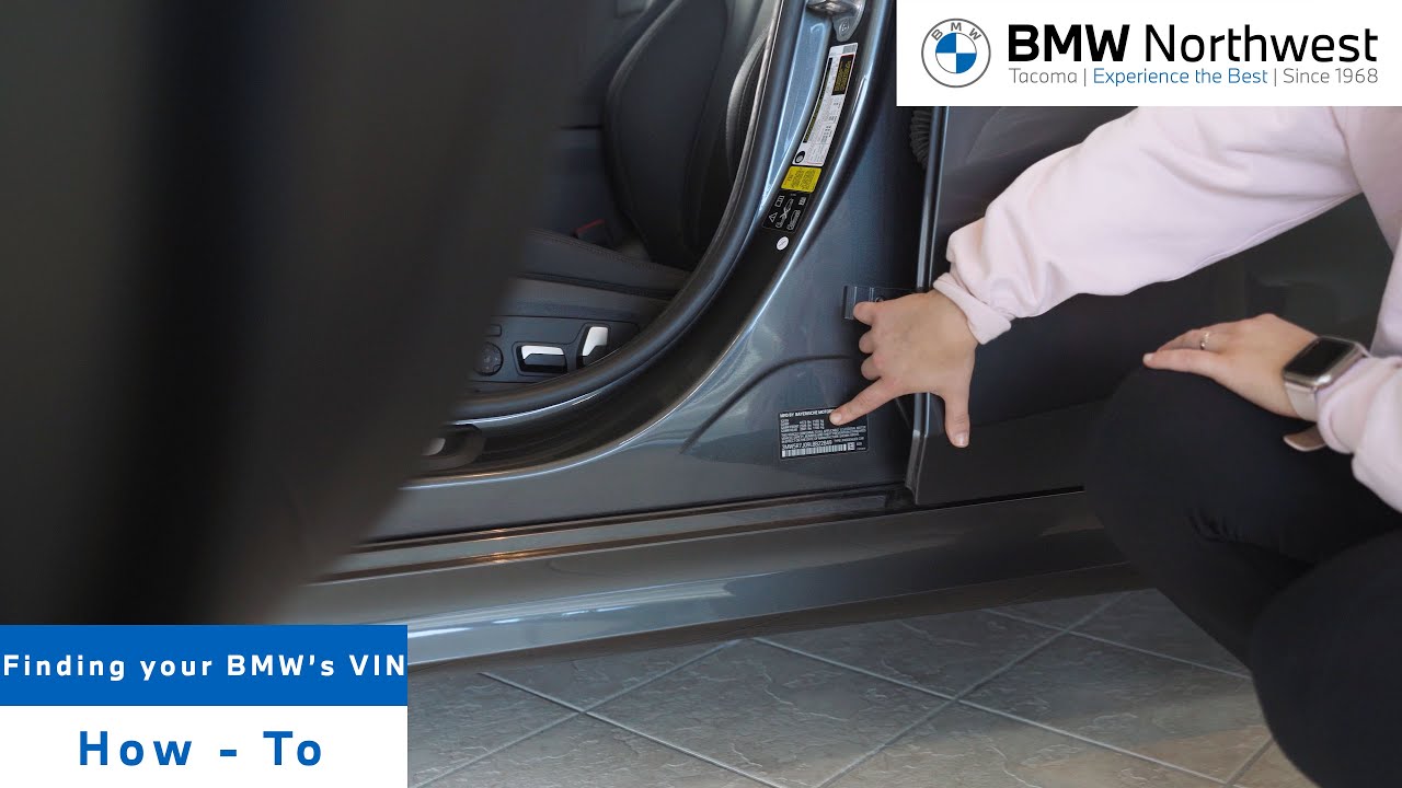 Where to find your BMW's VIN | How - To | BMW Northwest - YouTube