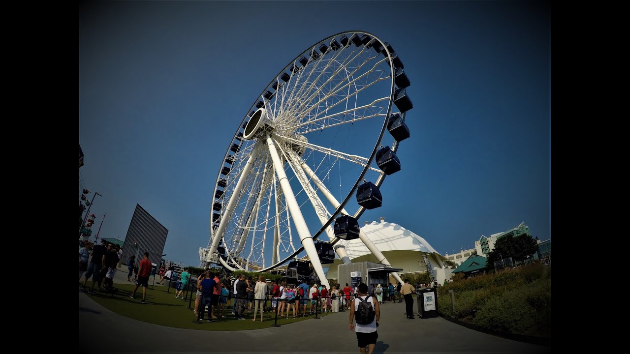 Chicago's Centennial Wheel-Navy Pier - YouTube