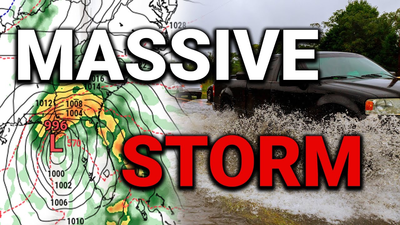 Why is everyone SCARED of this storm? (It's just RAIN!) - YouTube