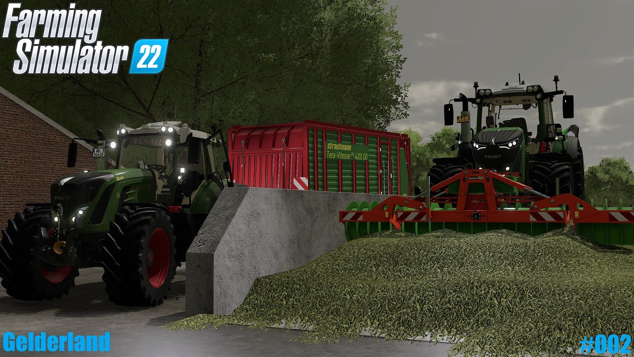 Lohnuntermehmen BLUNK auf dem SILO !? 🤔💪 GRASSILAGE mit FENDT ...