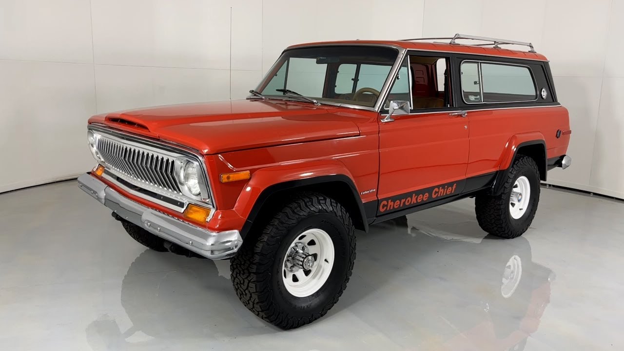 1977 Jeep Cherokee Chief Wide Track For Sale - YouTube