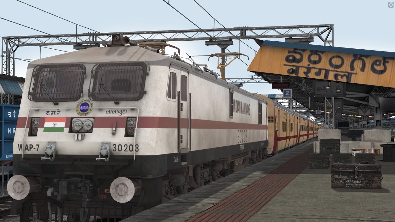 THE REALISTIC SCR ROUTE !!! SCENARIO JOURNEY FROM WARANGAL TO ...