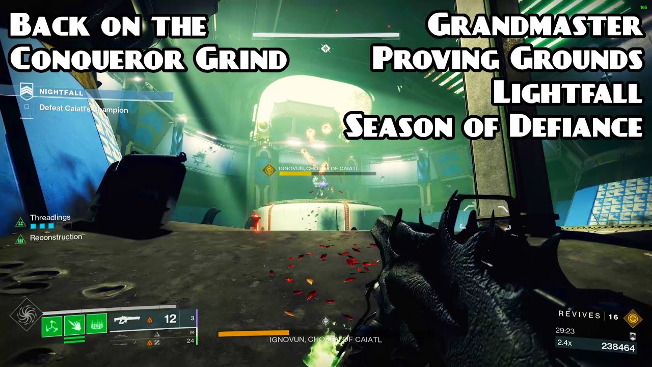 Proving Grounds Grandmaster (Full Run) - Destiny 2 Lightfall Season of ...