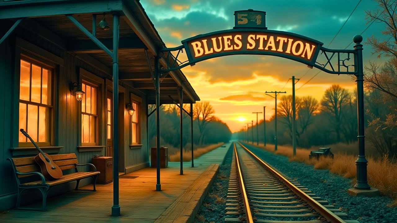 🔴 Slow Blues Reverie: Captivating Sounds to Relax and Reflect 🎧 - YouTube