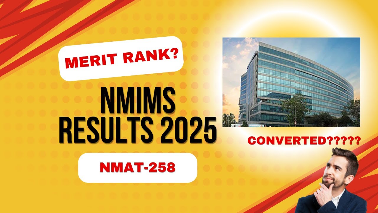 MY NMIMS RESULT Converted? Merit Rank? MBA 2025 - YouTube