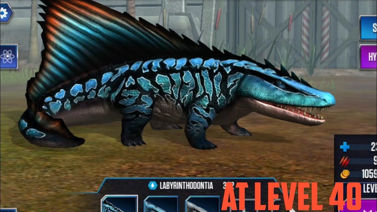 Labyrinthodontia level 40 - YouTube