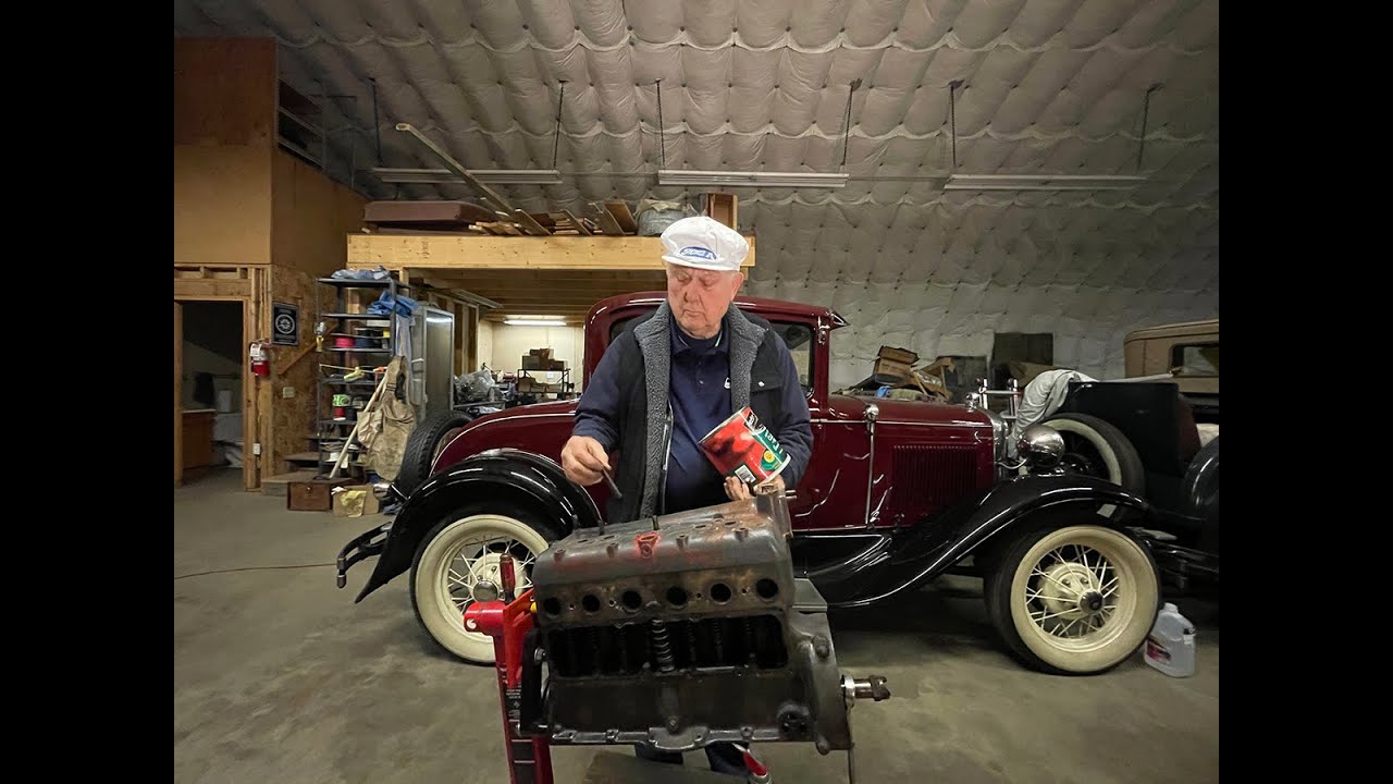 Ford Model A Head Removal with George Sage - YouTube