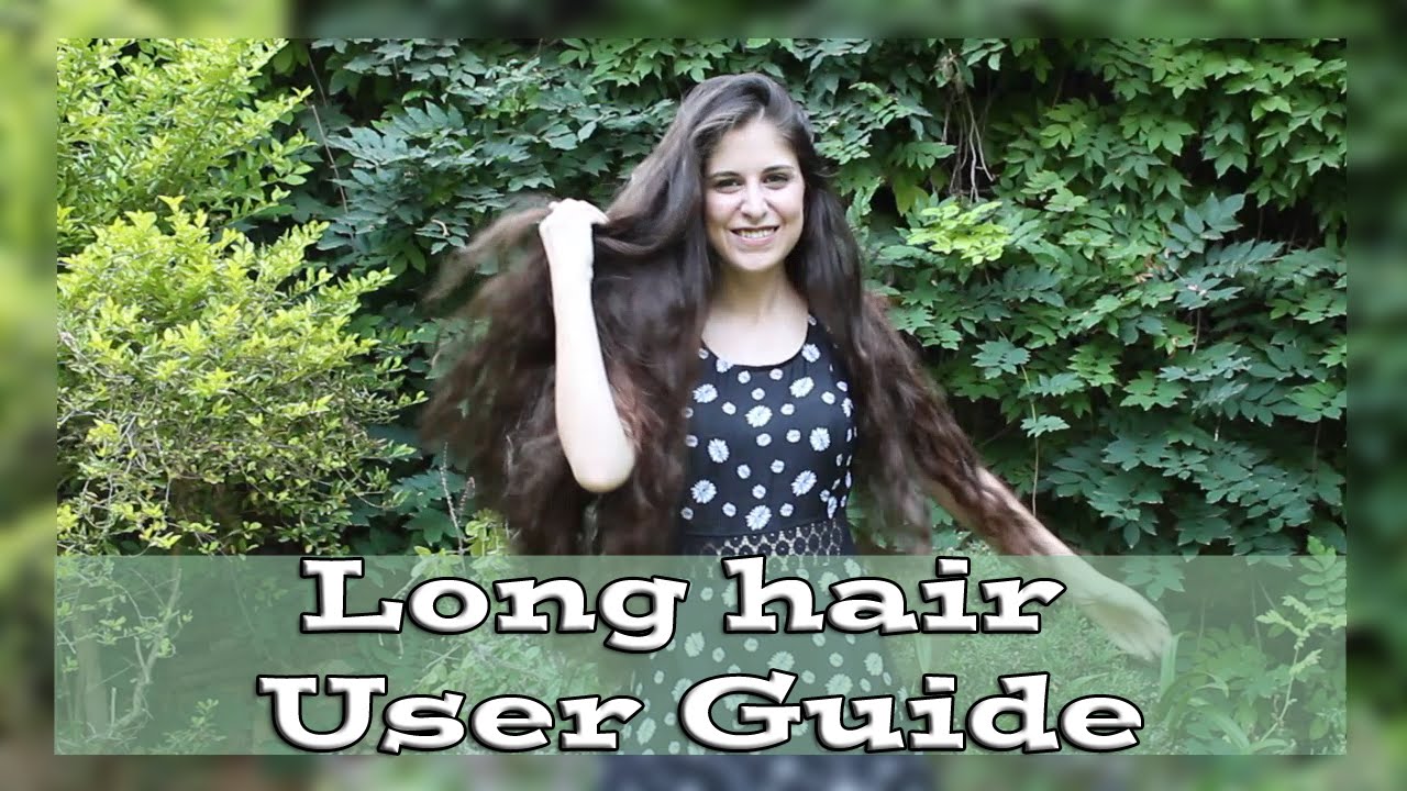 Long hair User Guide or tips on how to grow beautiful long hair - YouTube