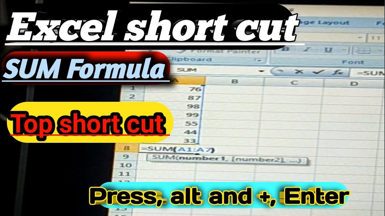 Excel short cut, useful all setting ll #trending #viral #shorts - YouTube