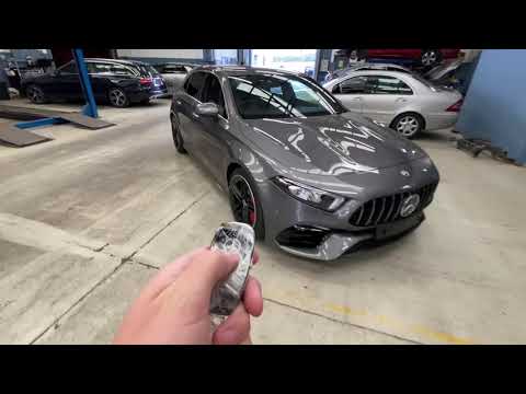 Mercedes A45s cold start #a45s4matic #a45s #coldstart