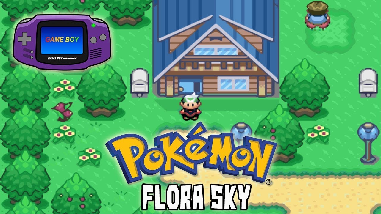 Pokémon Flora Sky | UN HACKROM CON NUEVA REGION Y CON TODOS LOS POKEMON ...