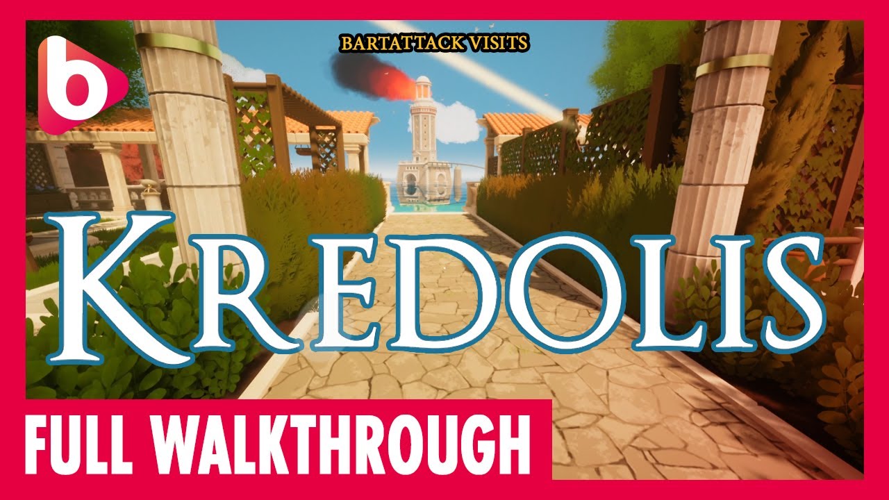 KREDOLIS | Full Walkthrough | First person Puzzle Adventure - Mysteries of Atlantis - YouTube