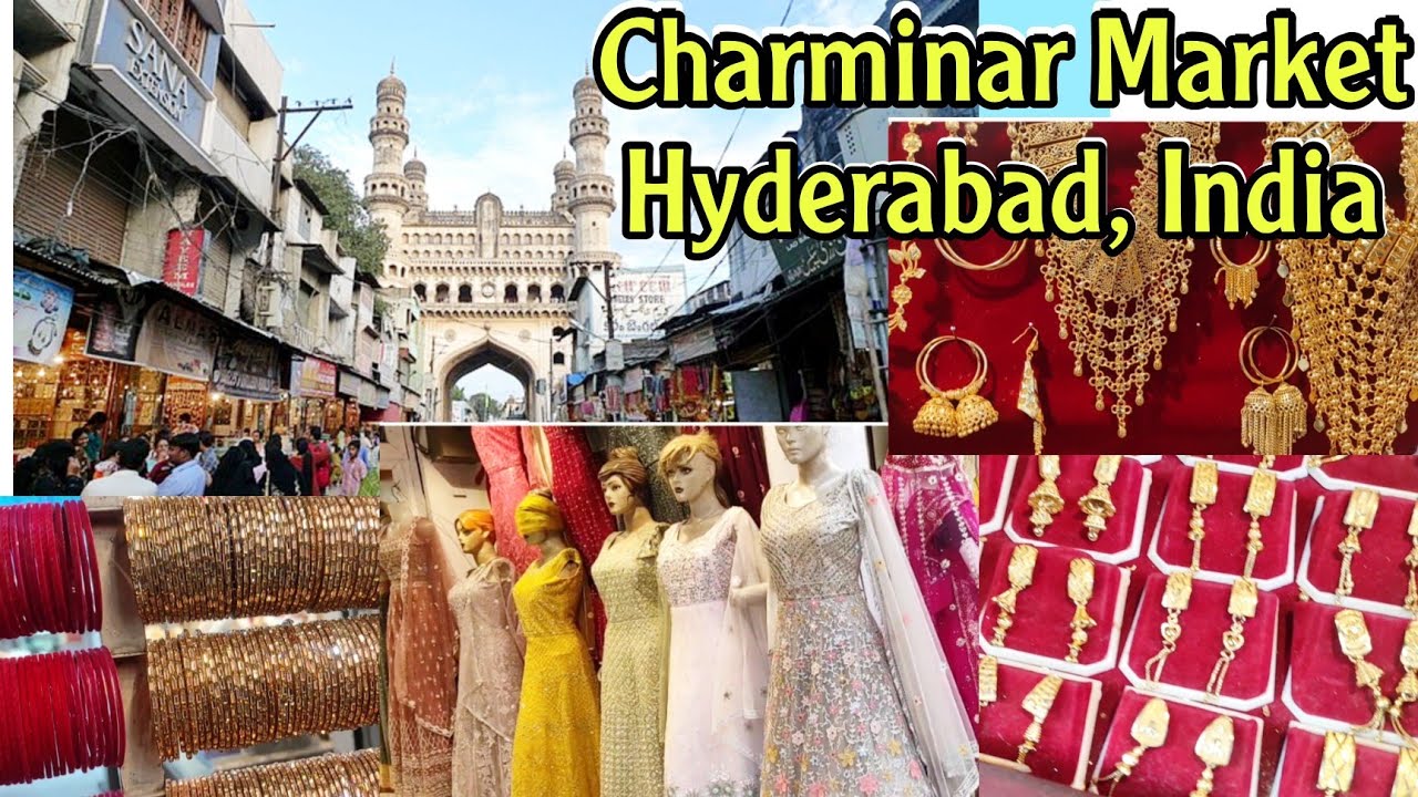 Charminar Market | Laad Bazar | Hyderabad | Indian life in Saudi Arabia ...