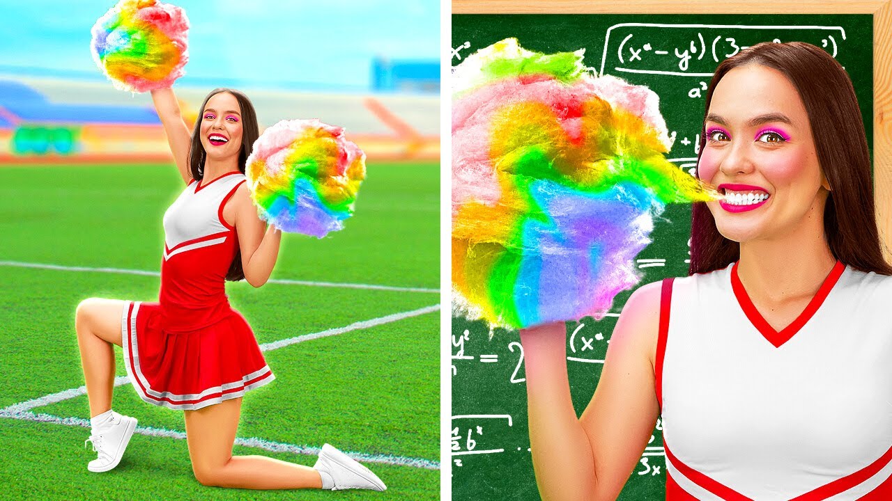 HOW TO HIDE SNACKS FROM TEACHERS? FUN FOOD HACKS AND TRICKS by 123 GO ...