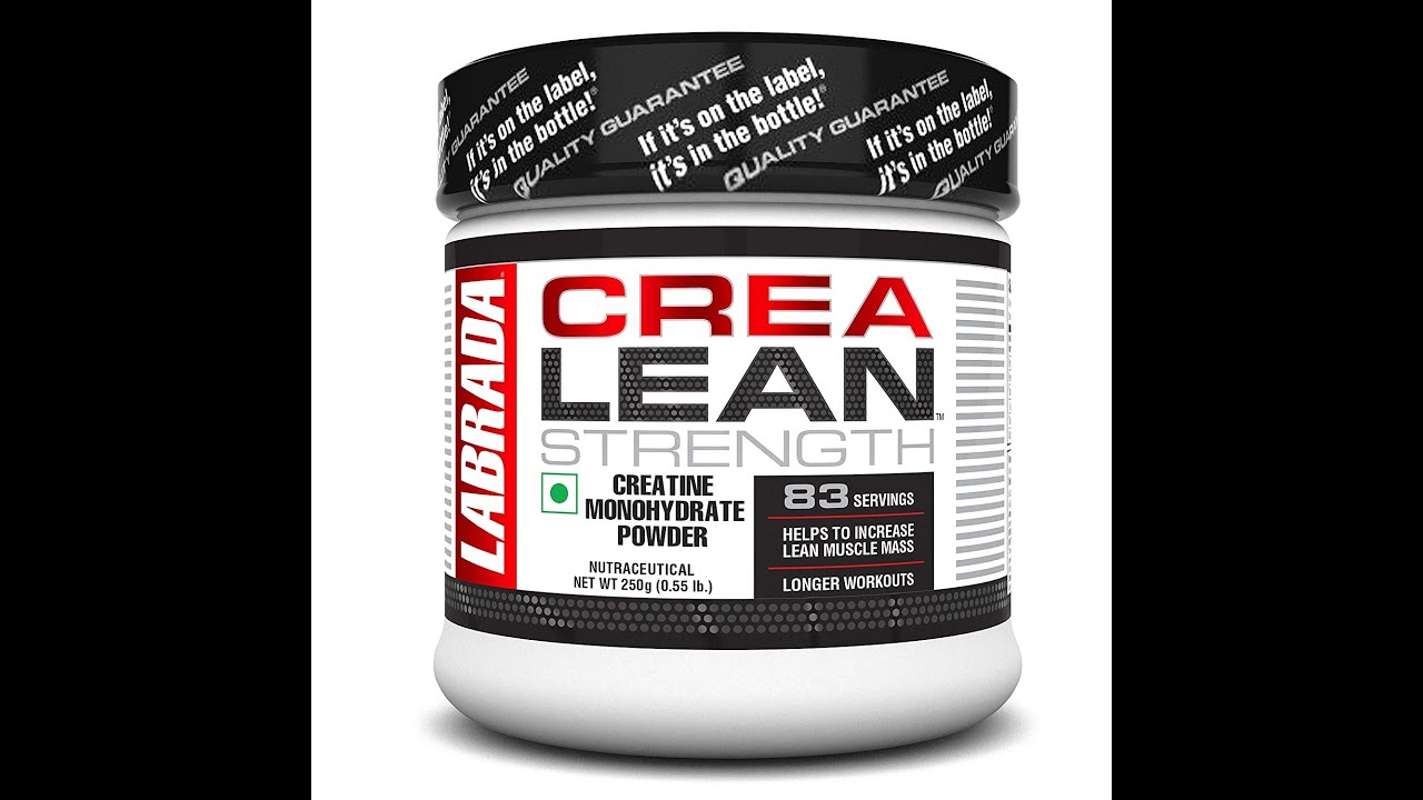 Labrada CreaLean Creatine Monohydrate - YouTube