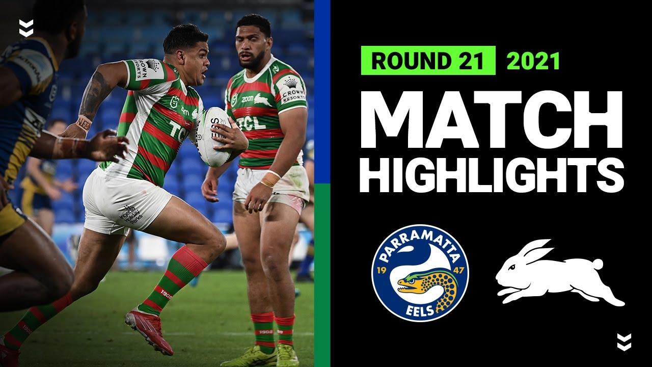 Eels v Rabbitohs Match Highlights | Round 21, 2021 | Telstra ...