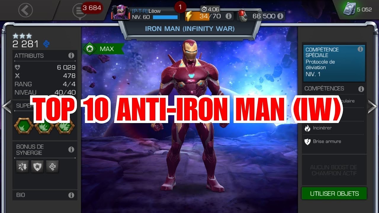 TOP 10 ANTI-IRON MAN (INFINITY WAR) - YouTube