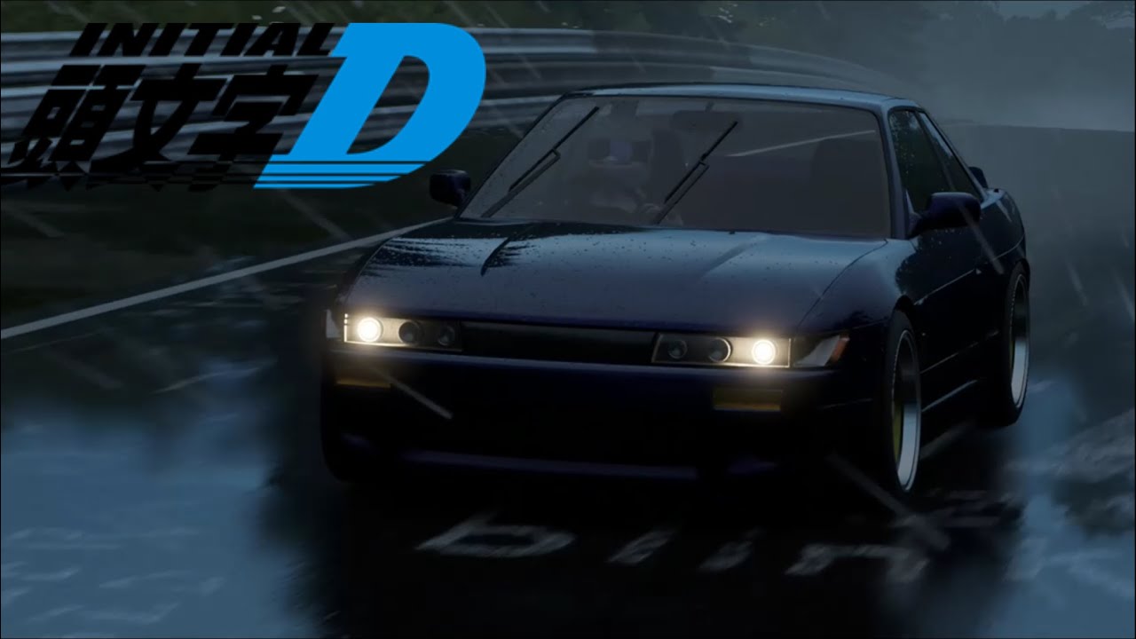 Wannabe Sil80 drifting at nuremberg in the rain (FM7) - YouTube