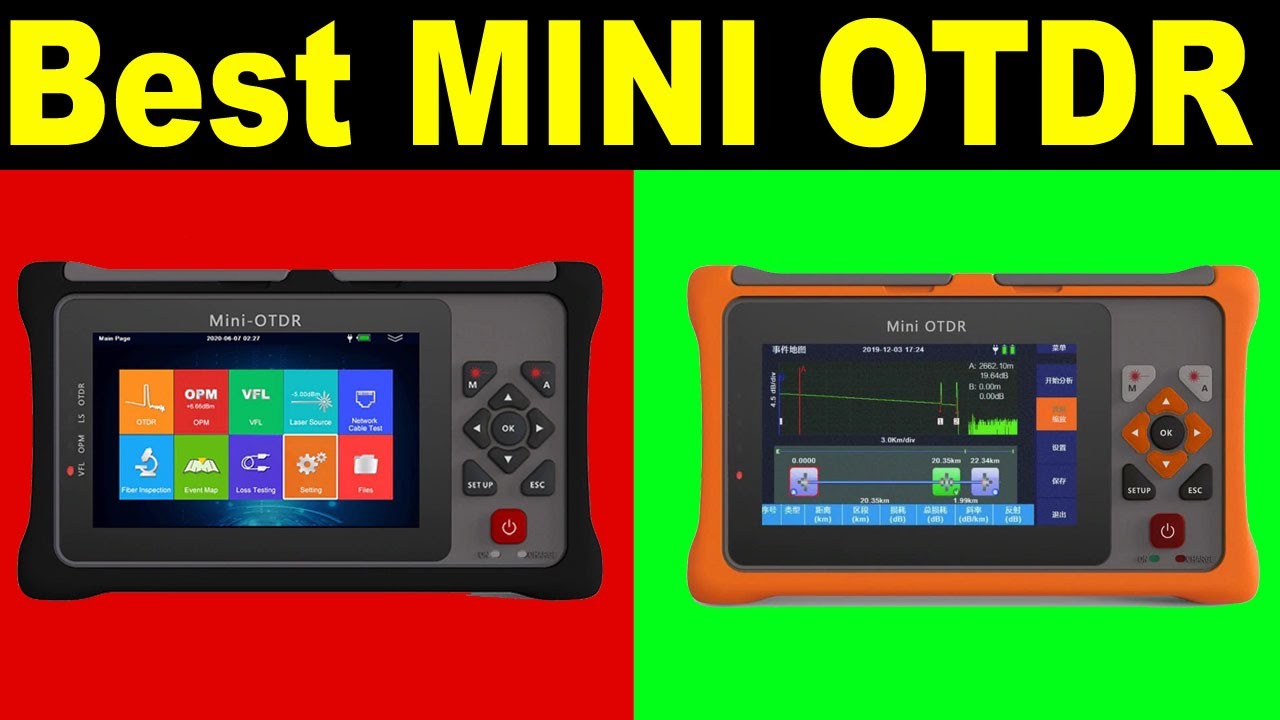 Top 5 Best MINI OTDR Review 2021 - YouTube