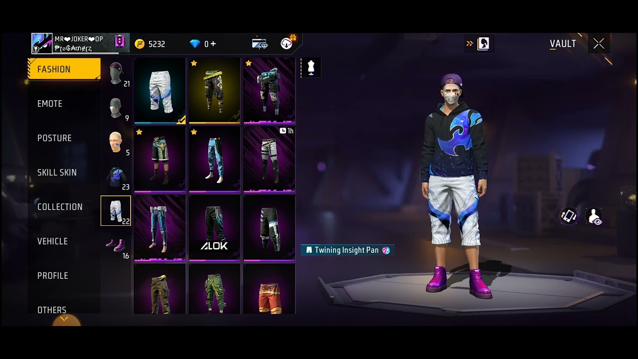 free fire best dress combination please subscriber - YouTube