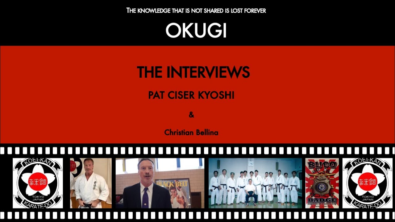 Interview mit Patrick Ciser Kyoshi (Koei-kan Karate-Do) - YouTube