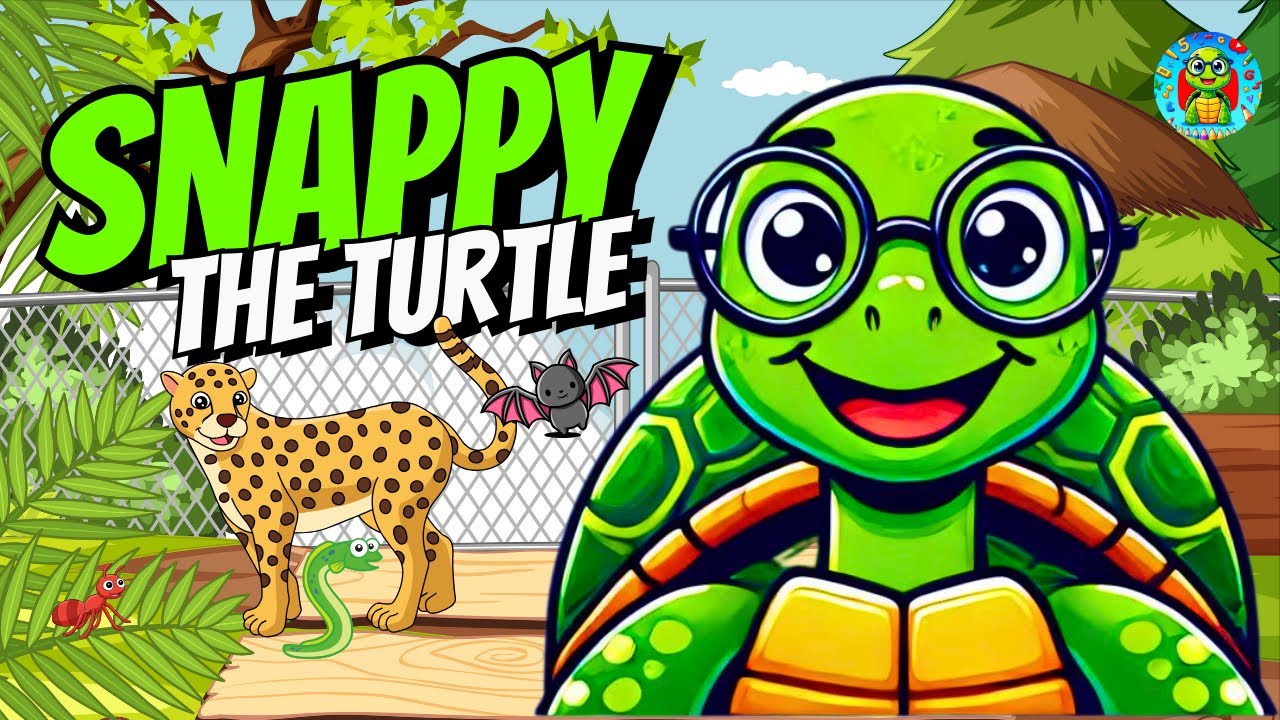 🌟 Amazing Animal Adventure with Snappy the Turtle! 🐢 | Wonderful World ...