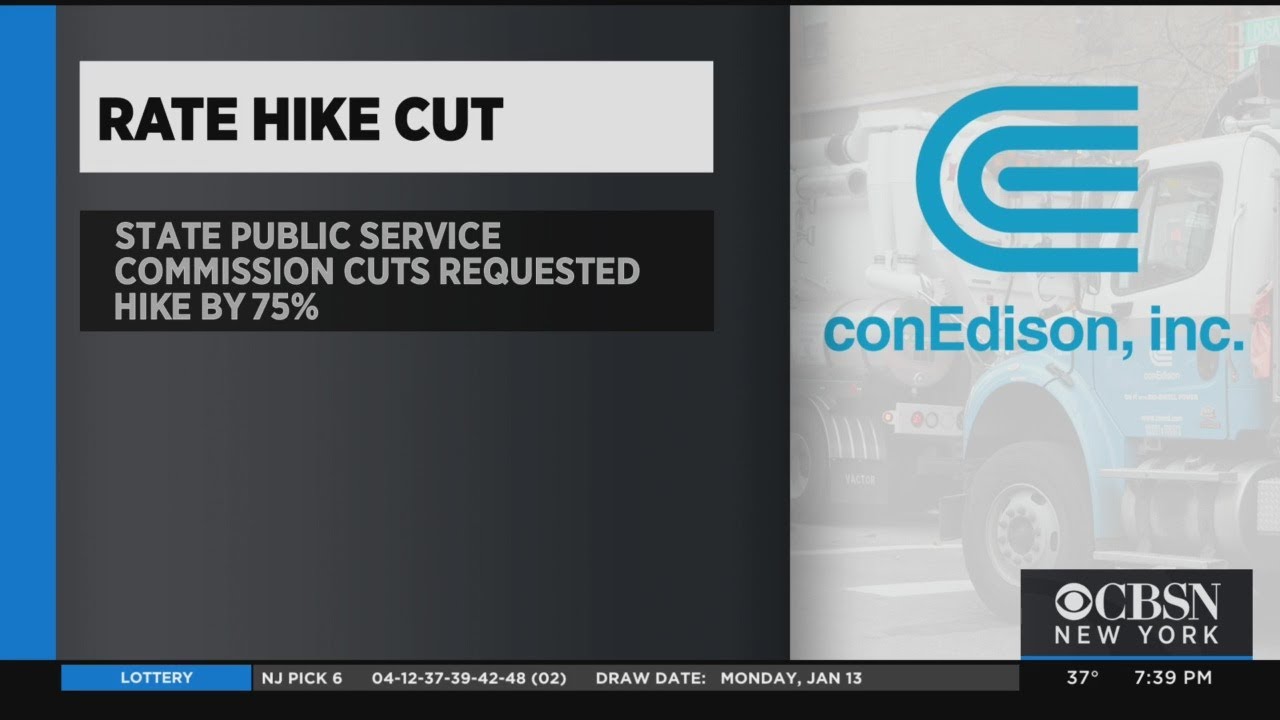 Requested Con Edison Rate Hike Cut By More Than 75% - YouTube